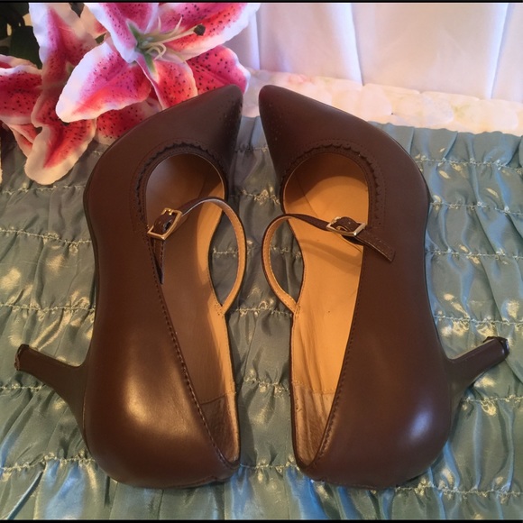 Chadwicks | Shoes | Chadwicks Ladies Mary Jane Brown Heel Shoes | Poshmark